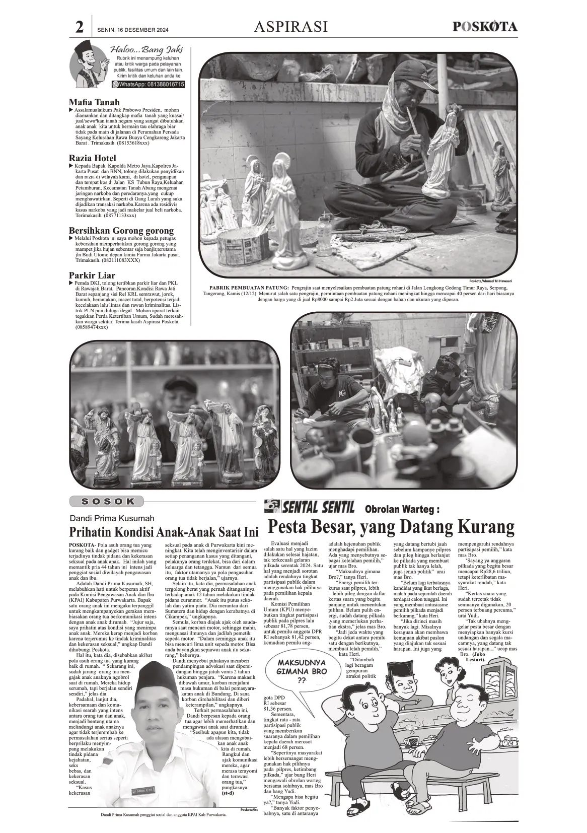 Poskota Epaper - Poskota 16 Desember 2024