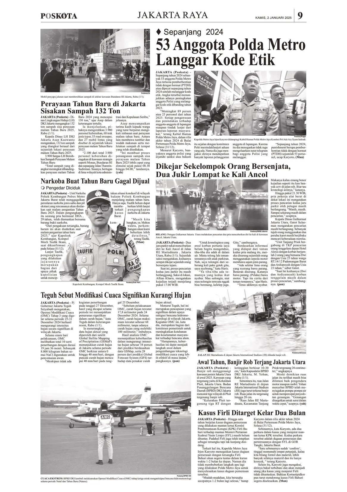 Poskota Epaper - Poskota 2 Januari 2025