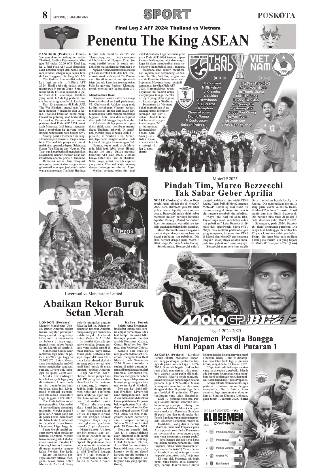 Poskota Epaper - Poskota 5 Januari 2025