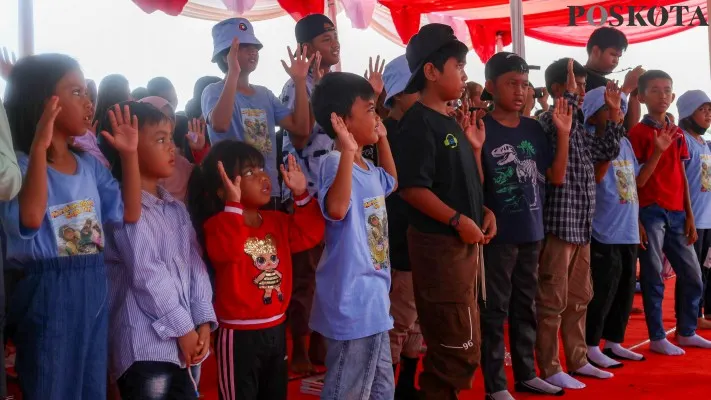 Sambut Hari Anak Nasional, Kementrian PPPA Gelar Jelajah Sapa Kepada Anak-anak Cilincing ...