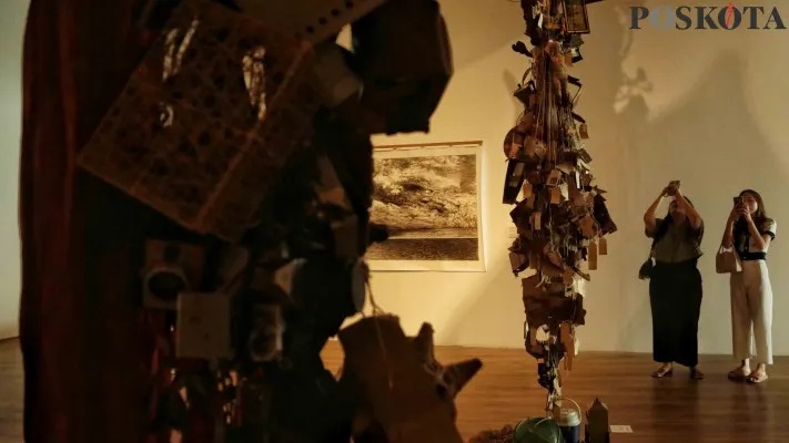 Wisata Edukasi Pameran Somewhere,Elsewhere,Nowhere di Museum Macan - poskota.co.id