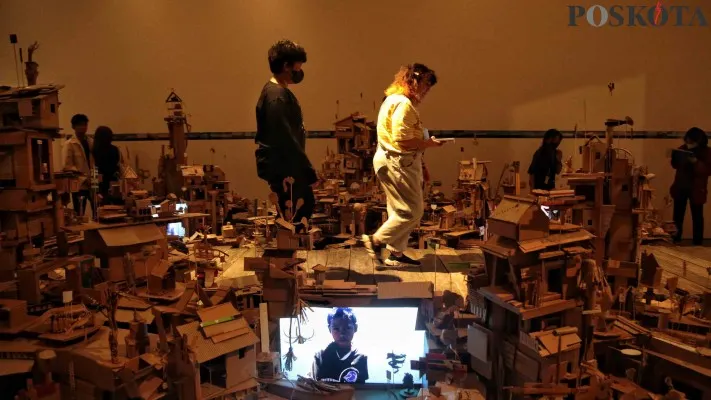 Wisata Edukasi Pameran Somewhere,Elsewhere,Nowhere di Museum Macan - poskota.co.id