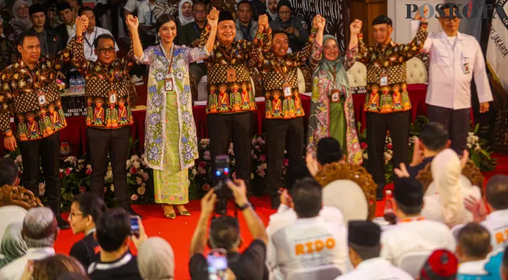 Pengundian Nomor Urut Paslon Cagub dan Cawagub Pilkada Jakarta 2024 - Poskota