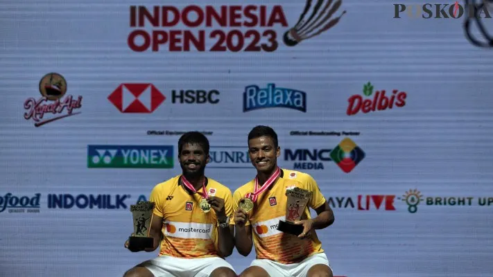 Ganda Putra India Kalahkan Malaysia di Final Indonesia Open 2023 ...
