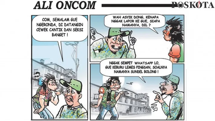 Lembergar Ali Oncom, Doyok, Ucha & Alay Rabu 6 Juli 2022 - poskota.co.id