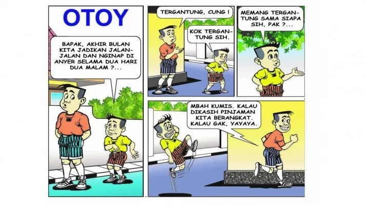 Lembergar Otoy, Si Alay, Ucha dan Doyok Senin 13 Februari 2023 ...